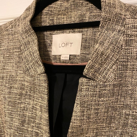 LOFT | Jackets & Coats | Loft Tweed Blazer With Lining | Poshmark